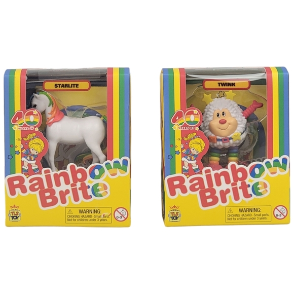 TLS Toys | Other | Rainbow Brite 4th Anniversary Twink Starlite Figures ...